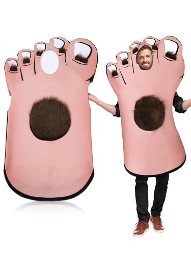 Huge Foot Costume for Adults Halloween Fancy Dress Funny Large Foot ...