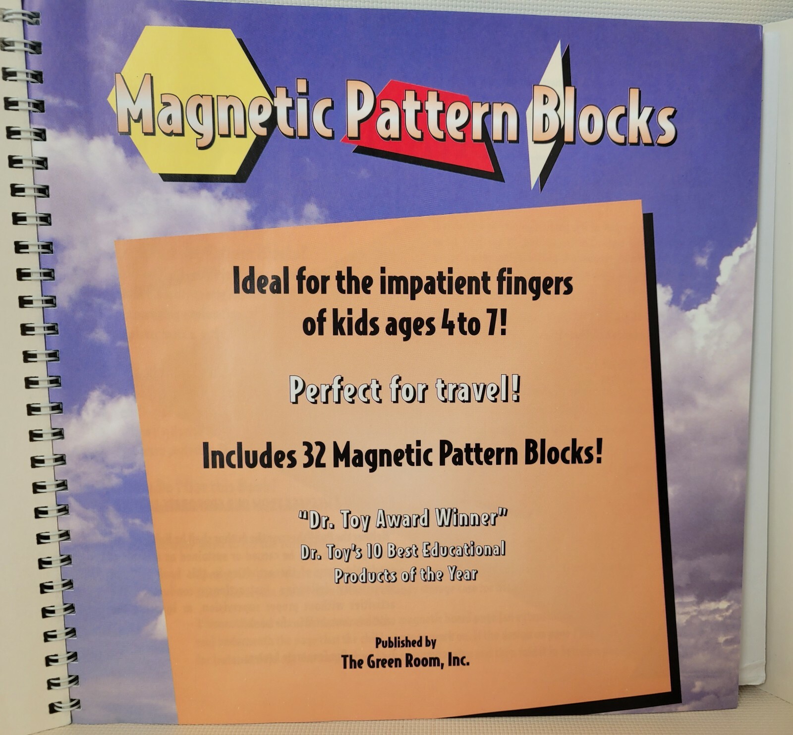 Magnetic Pattern Blocks by Planet Dexter Editors (1996, Other / Trade ...