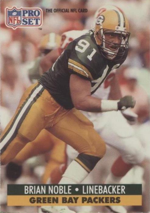 1991 Pro Set Brian Noble #159 for sale | eBay