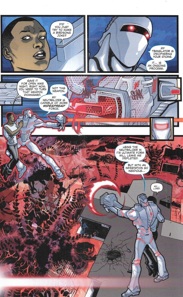 Rom Comic 2 First Print Subscription Bob Layton Cover 2016 Cristos Gage ...