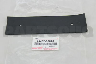 7546260010 Genuine Toyota PLATE, LUGGAGE COMPARTMENT DOOR NAME, NO.1 ...