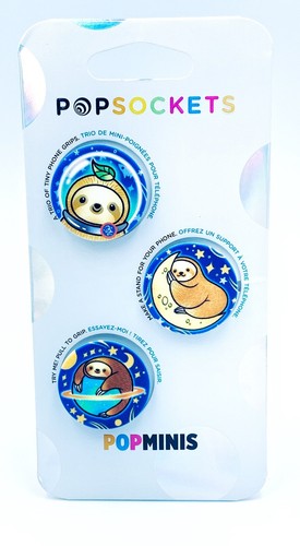 Authentic Popsockets Popminis Space Sloths Pop Mini Popmini PopSocket ...