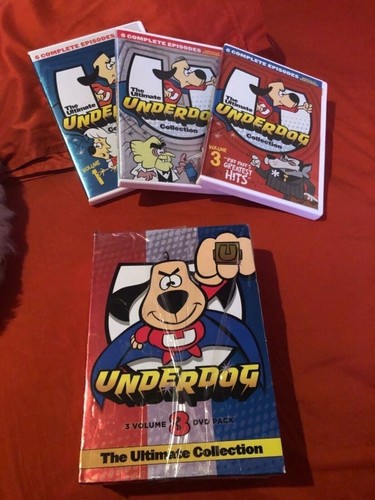 Classic,underdog” 3 volumes 3 dvd pack. The ultimate collection. | eBay