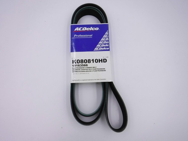 Serpentine Belt-Heavy Duty V-Ribbed ACDelco K080810HD for sale online ...