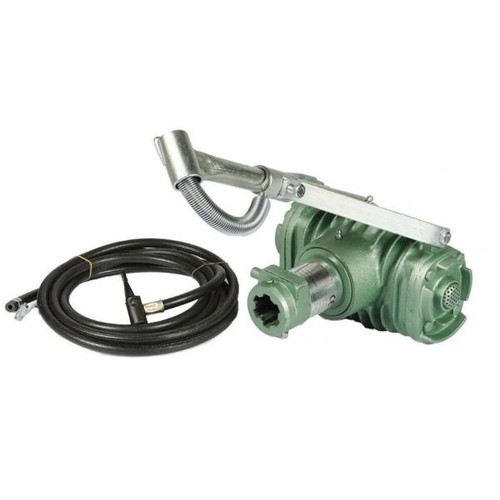 TRACTOR PTO AIR COMPRESSOR Twin Cylinder With Hose Pipe Field On Site ...