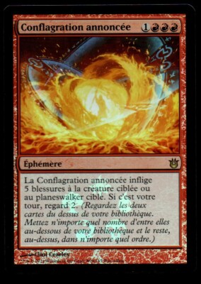 MRM FR/VF FOIL Conflagration annonc e - Fated Conflagration MTG Magic ...