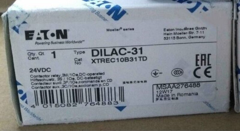 Eaton Moeller DILAC-31 Contactor 24VDC | eBay