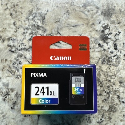 NEW Sealed Genuine Canon 241XL Color Fine Ink Cartridge (CL-241XL ...