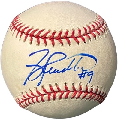 Terry Pendleton signed Rawlings Official Major League Baseball #9- COA ...