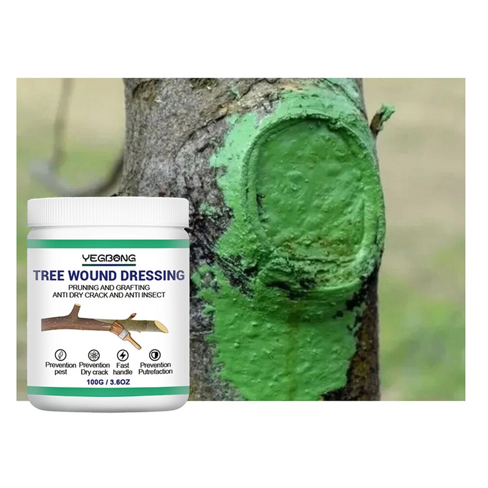100g Tree Wound Bonsai Cut Paste with Brush for Effective Tree Wound ...