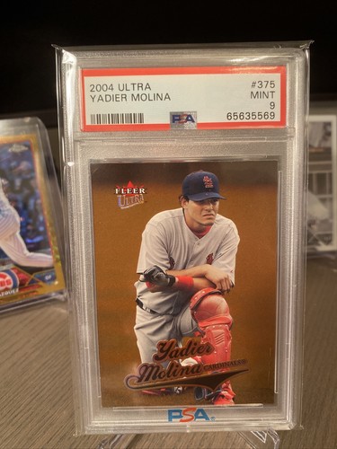 Yadier Molina Rookie Card 2004 Ultra #375 PSA 9 | eBay