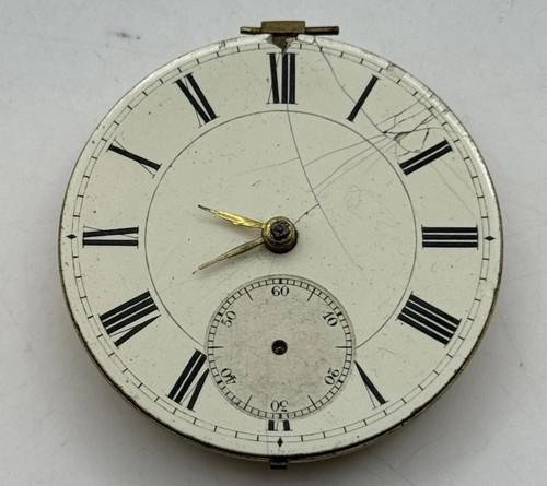 3 X Antique Pocket Watch Movements & 1 X Waltham Picket Watch PARTS ...