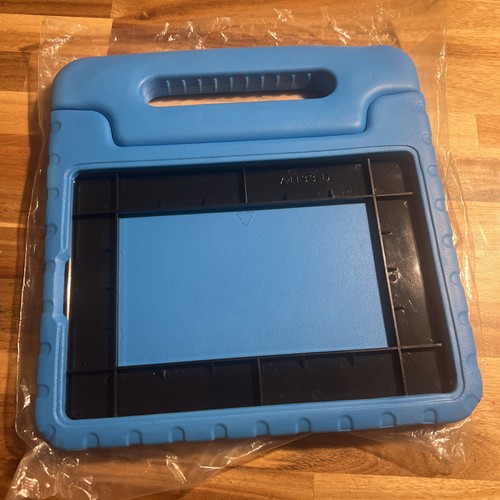 Kids 10.2" iPad 9 Case Blue Strong Lightweight Rigid Foam Construction ...