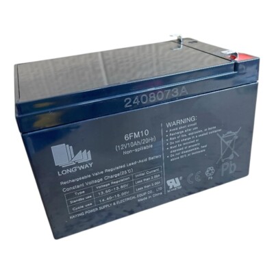 12V10AH20HR Rechargeable Lead Acid Battery 6FM10 SX2098 2139 KIDSCAR ...