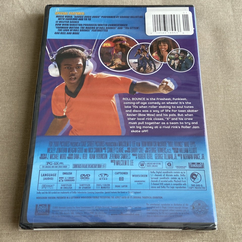 Roll Bounce (DVD 2005 NEW WS) Comedy Teen Roller Skate Bow Wow Nick ...