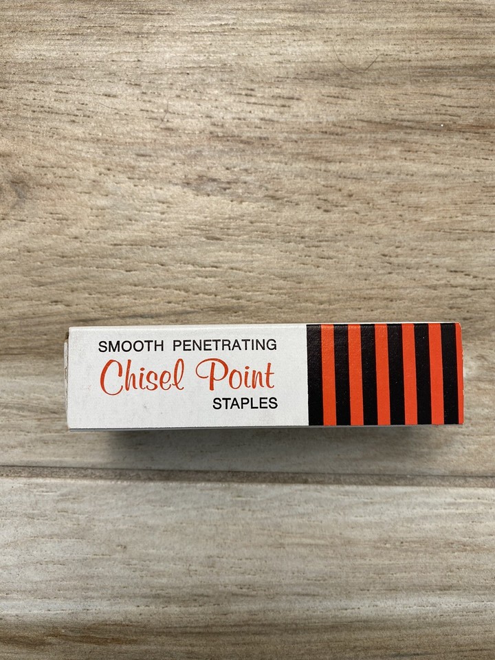 Vintage ACCO Monarch Standard Chisel Point Staples One Box of 5000 ...
