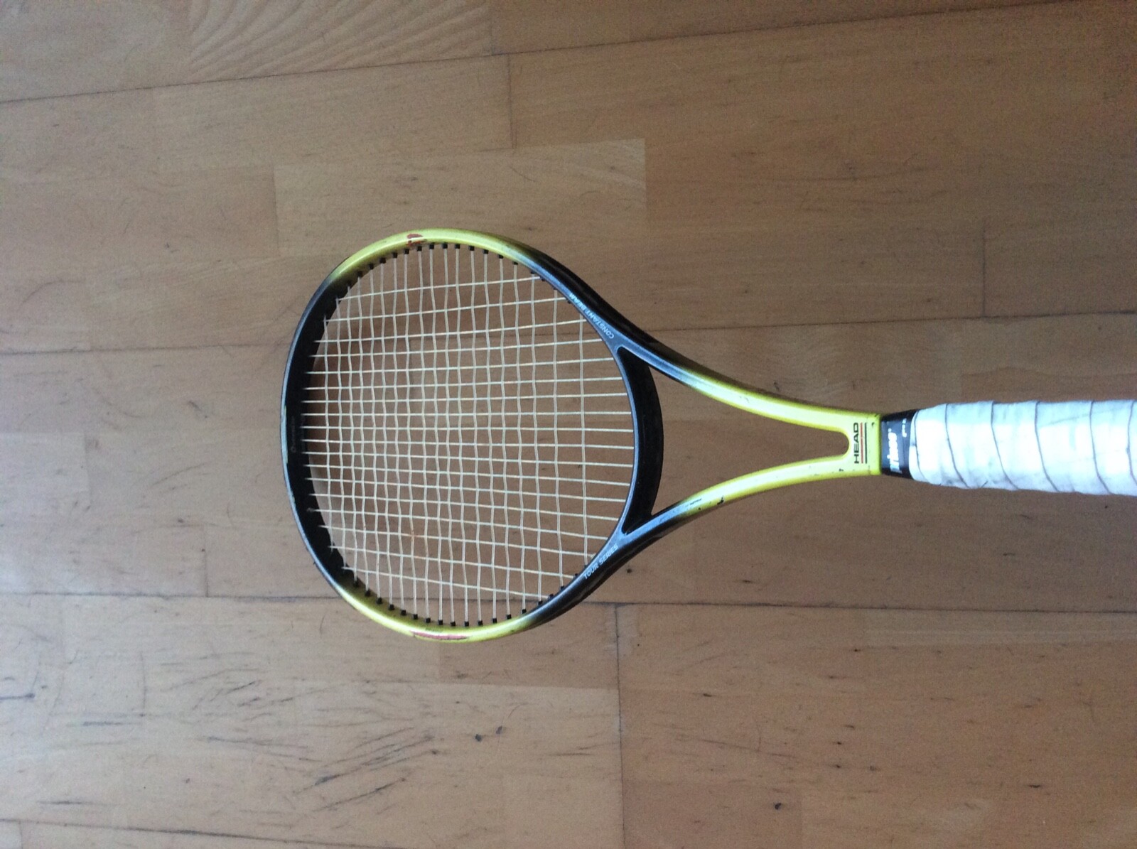 Vintage Agassi Head Radical Tour Oversize Bumblebee Tennis Racquet ...
