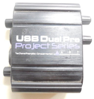 ART USB Dual Pre Two Channel Preamplifier/Computer Interface Project ...