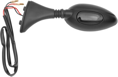 Parts Unlimited Universal Mirrors W/LED- Glass Dimensions 4 1/4in. x 2 ...