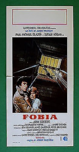 L60 Affiche Fobia John Huston Paul Michael Glazer Hogan Susan Collins ...