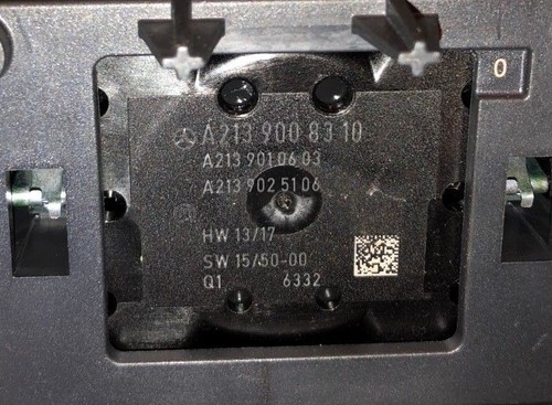 2018 MERCEDES E400 CONSOLE CONTROLLER, PART# 2139008310, OEM | eBay