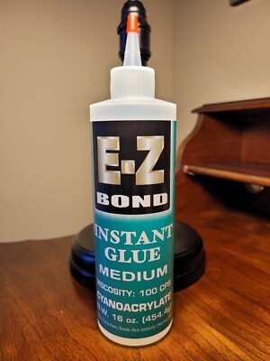E-Z BOND SUPER GLUE (Cyanoacrylate) 16 OZ MEDIUM 100 cps | eBay