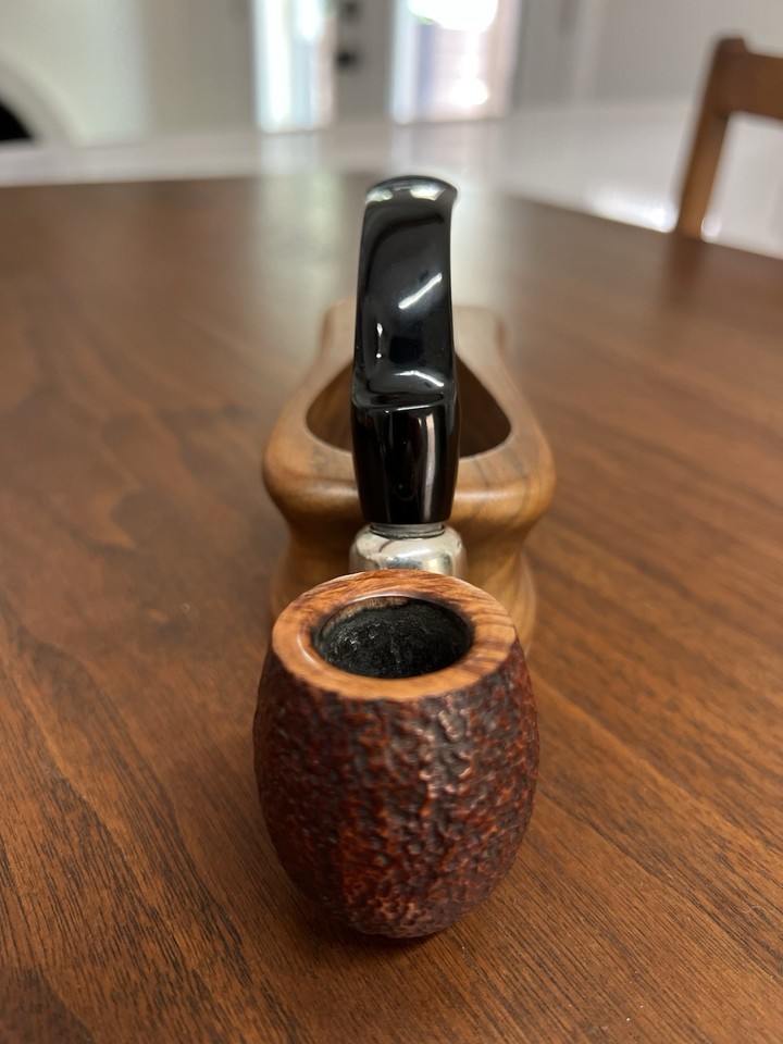 Savinelli Dry System #2614 Bent Rough Finish Billiard Smoking Estate ...