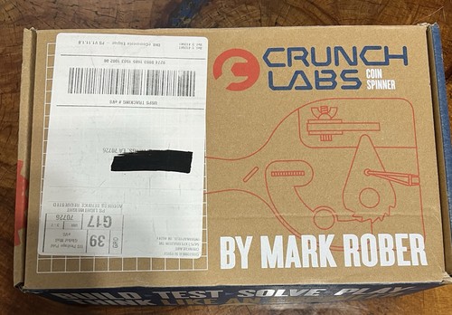 Crunch Labs by Mark Rober S.T.E.M. Build Box Coin Spinner Brand New ...
