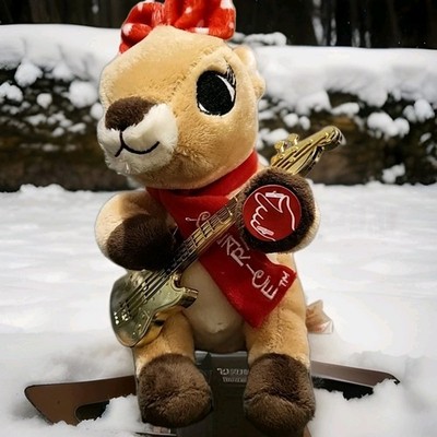 Dan Dee Collectors Choice Musical Animated Clarice Reindeer with Guitar ...