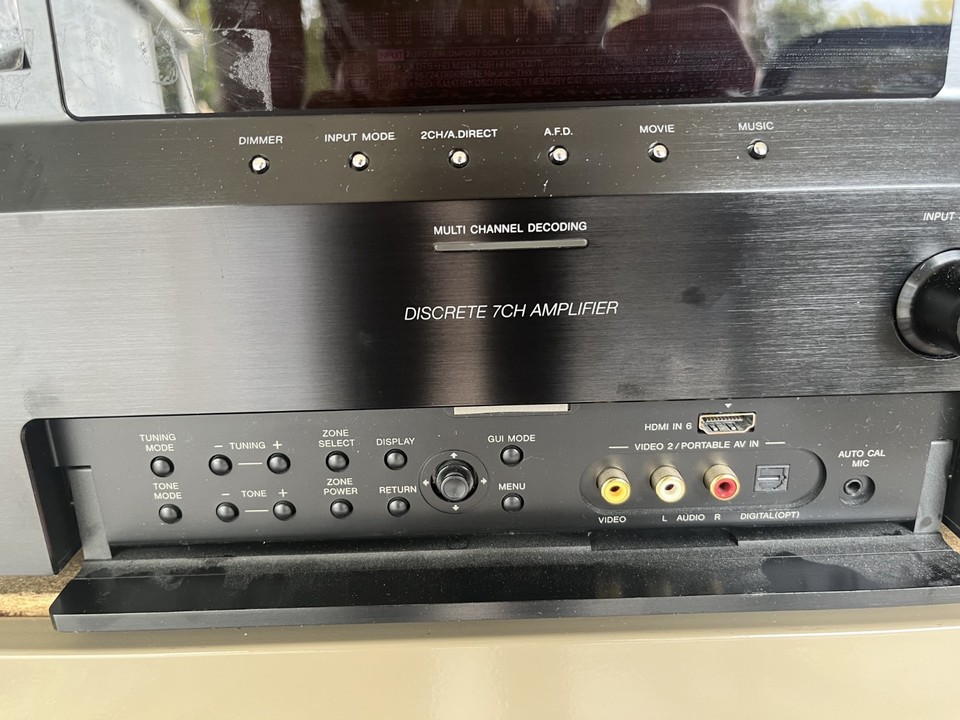 Sony STR-DA6400ES Discrete 7 Channel Amplifier Receiver 120W Stereo NO ...