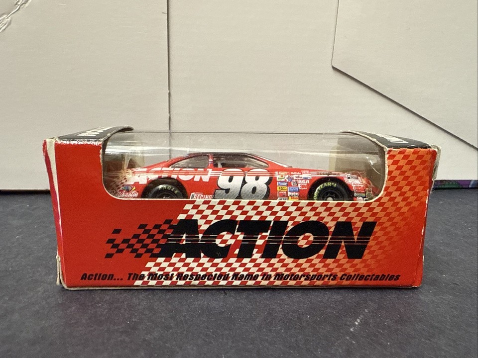 1998 Action #98 Ford Thunderbird Promo 1:64 Action Nascar Diecast NEW ...