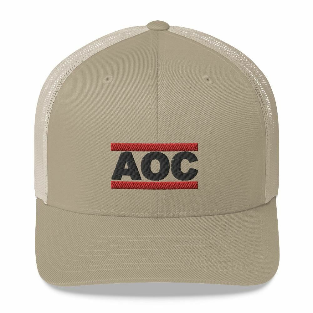 AOC Trucker Hat - Alexandria Ocasio-Cortez Cap - AOC Baseball Cap | eBay