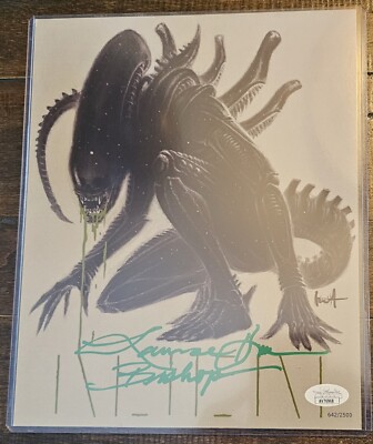 Lance Henriksen signed Aliens 8x10 art print with Bishop inscription ...