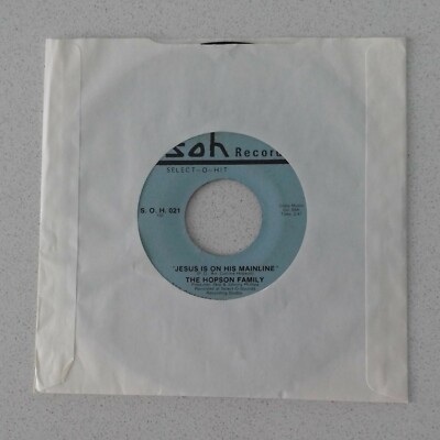THE HOPSON FAMILY JESUS IS ON HIS MAINLINE US SOH RECORDS | eBay Australia