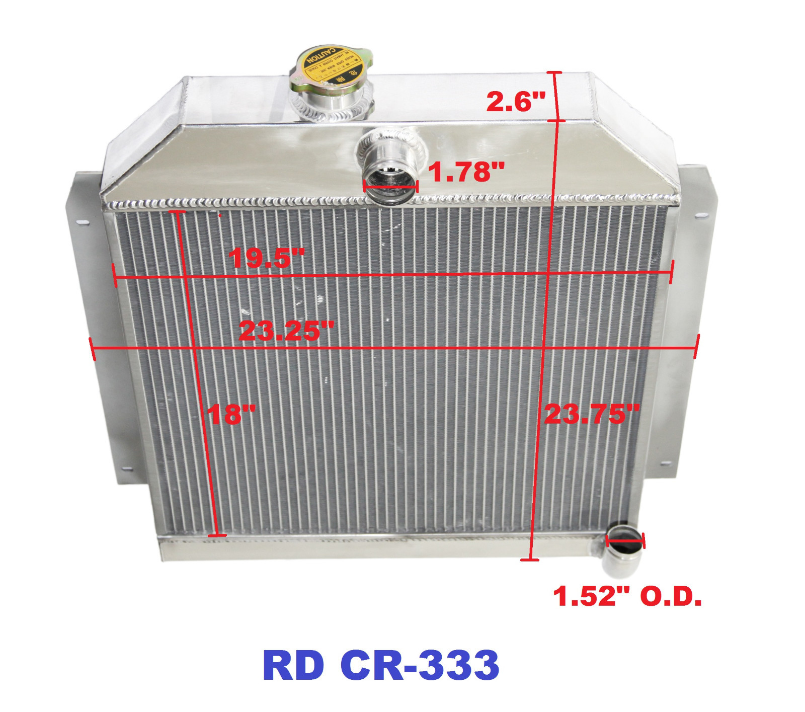 3 Row Performance racing RADIATOR for 49-52 Plymouth Chrysler Coupe ...