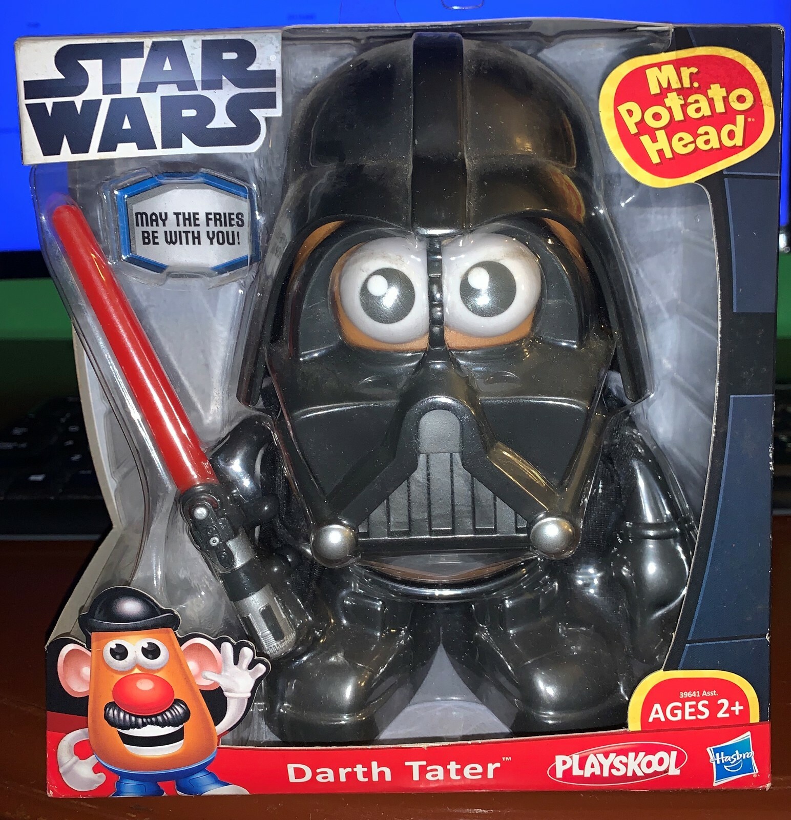 Playskool Star Wars Mr. Potato Head Darth Tater with Lightsaber New ...