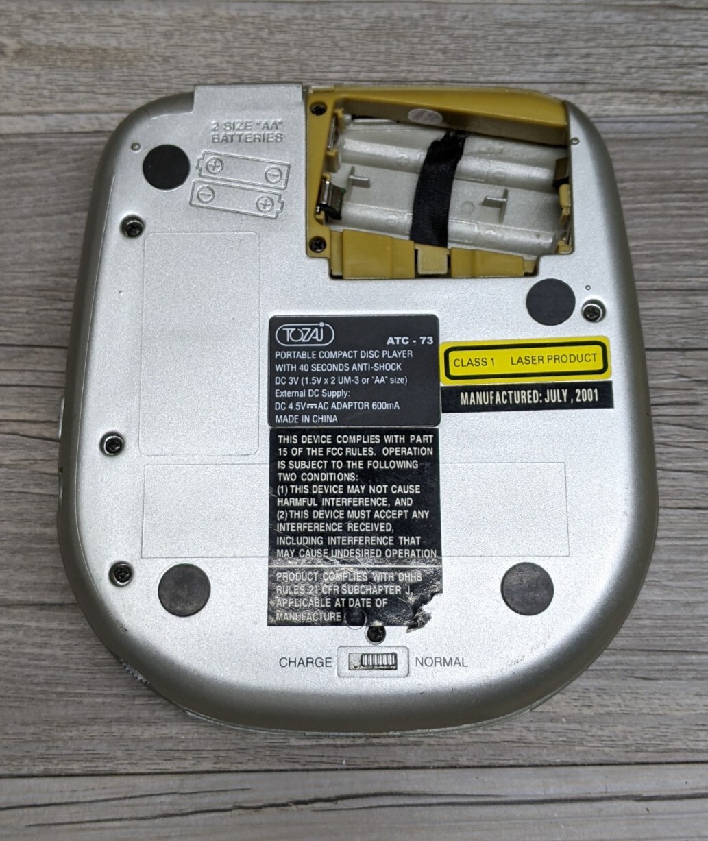 2001 Tozai CD Player ATC-73 | eBay