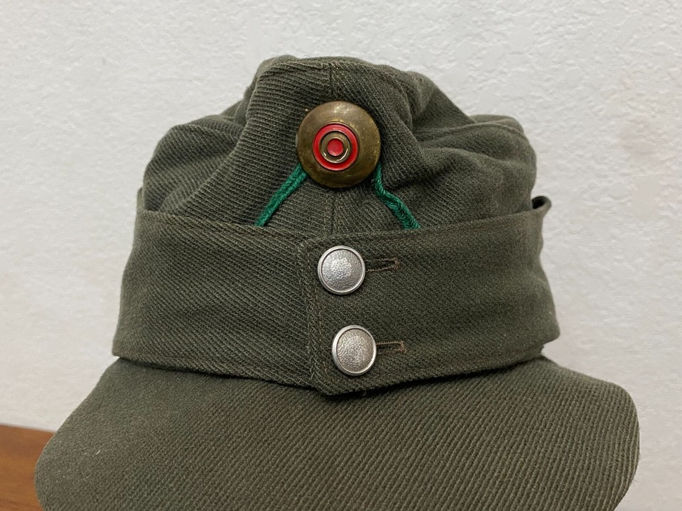 ORIGINAL POST WAR GERMAN M43 FIELD CAP - INFANTRY - SIZE 55 (US 6-7/8 ...