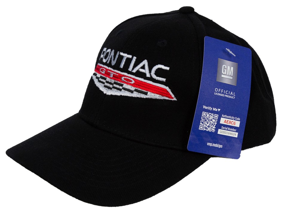 Pontiac GTO Hat Two Tone Embroidered Cap | eBay