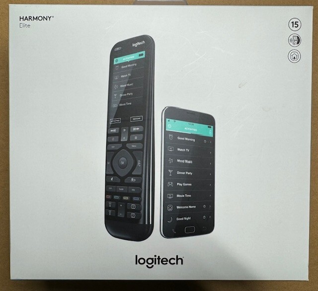 NEW SEALED Logitech Harmony Elite Universal Remote Control & Smart Hub ...