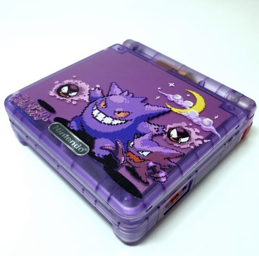 Gameboy Advance Sp Console Gengar Edition UV Printed IPS Screen PRE ...