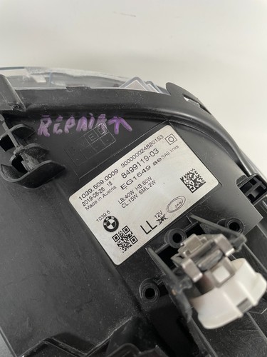 Left Headlight LED Headlamp 17-19 BMW 530i 63117214959 for sale online ...