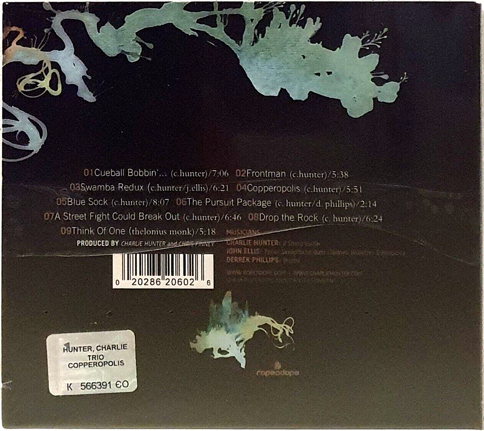 Charlie Hunter Trio – Copperopolis - CD DIGI-PACK - NEW SEALED ...