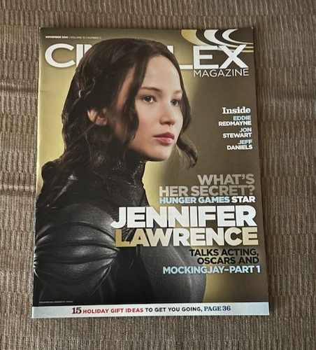 CINEPLEX Magazine Nov 2014 Vol 15 No 11 Jennifer Lawrence Mockingjay J ...