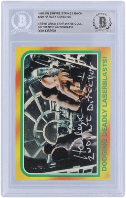 Harley Cokeliss Star Wars Signed 1980 Topps #290 BAS Card w/2nd ...