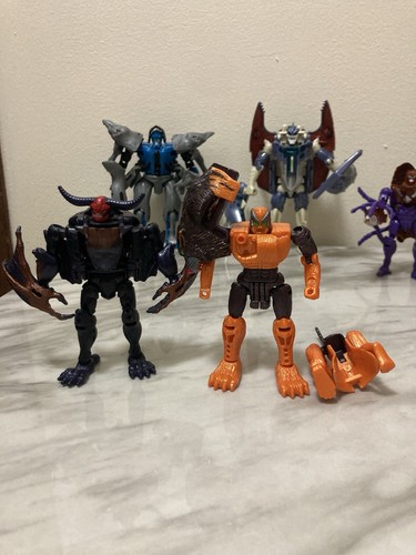 Hasbro Transformers HUGE Lot Beast Wars Figures Drill Bit Injector ...