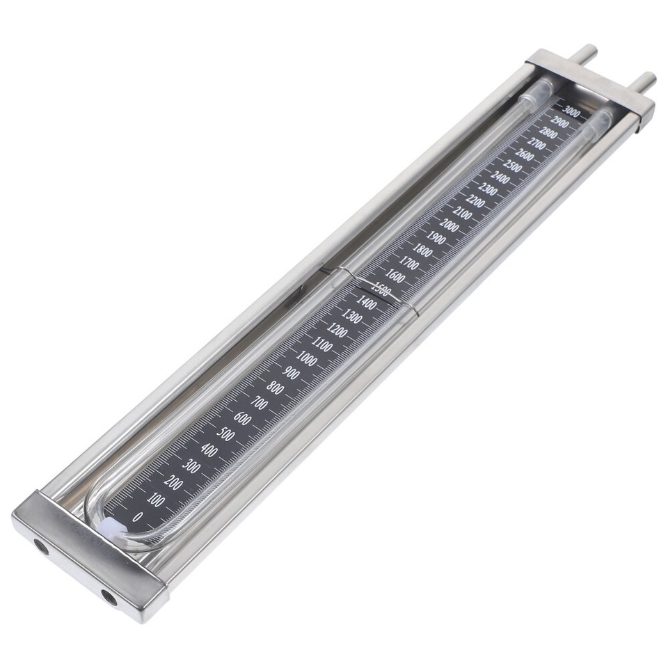 U Shaped Manometer Inches Water Column Differential Pressure Gauge | eBay