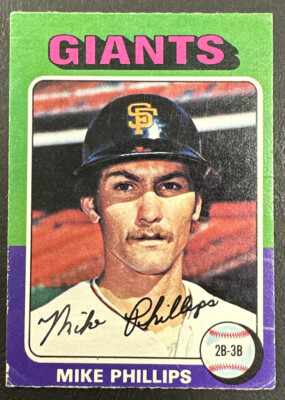 1975 O-Pee-Chee OPC Baseball - #642 Mike Phillips - San Francisco ...