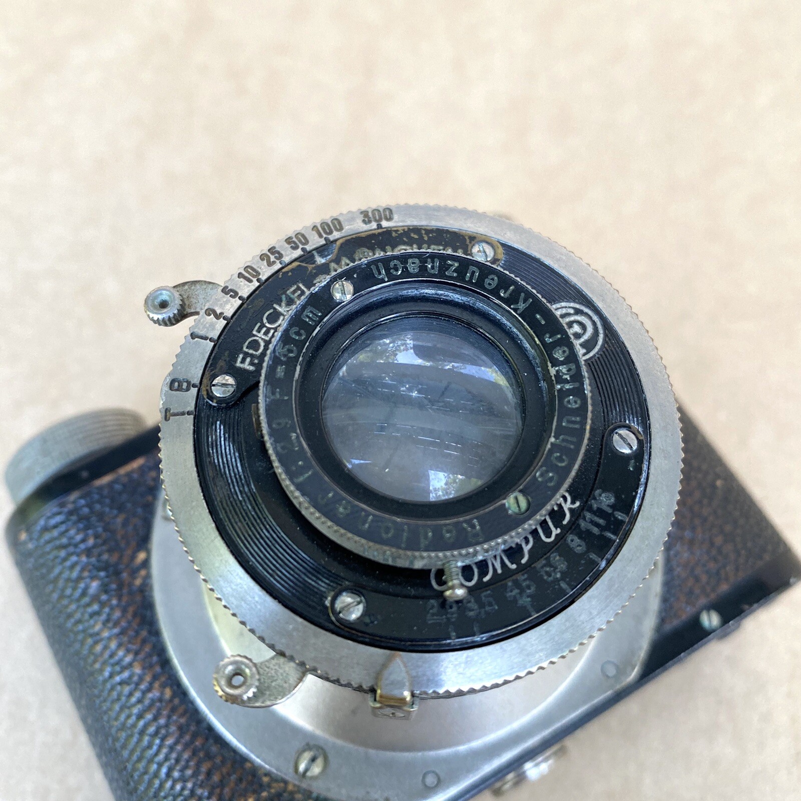 Deckel Antique Subminiature Film Camera W/ Collapsible Radionar 5cm 1:2 ...