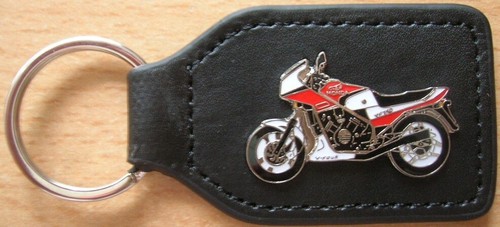 Schlüsselanhänger Honda VF 750 F / VF750F rot/weiss Motorrad Moto Art ...